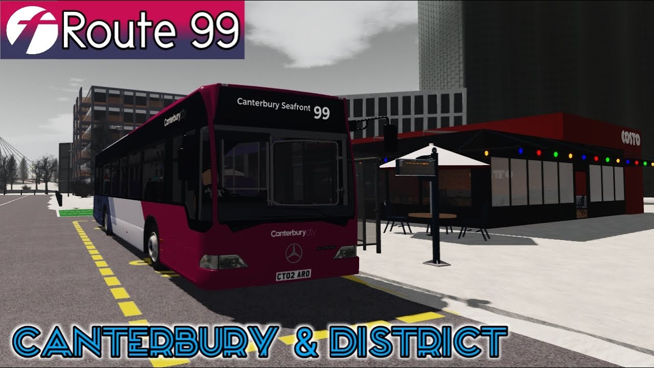 *NEW* First Bus Mercedes Citaro - Canterbury & District route 99 - YouTube