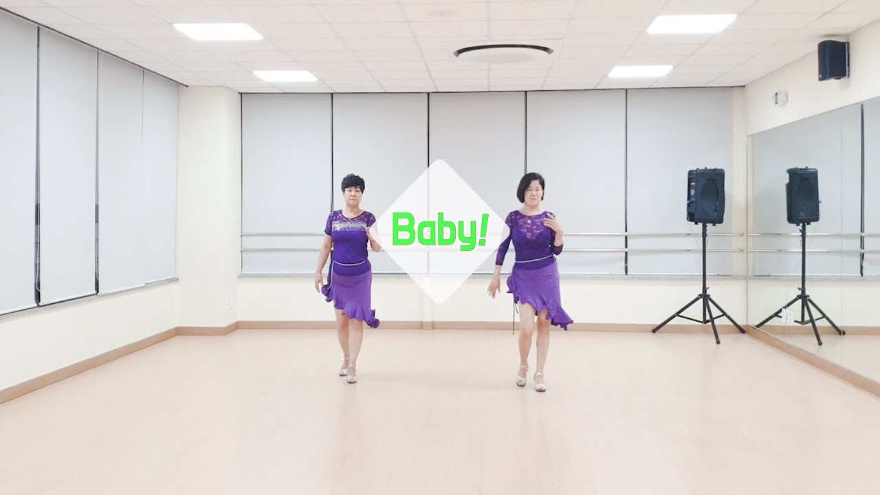 Baby! Line Dance - YouTube