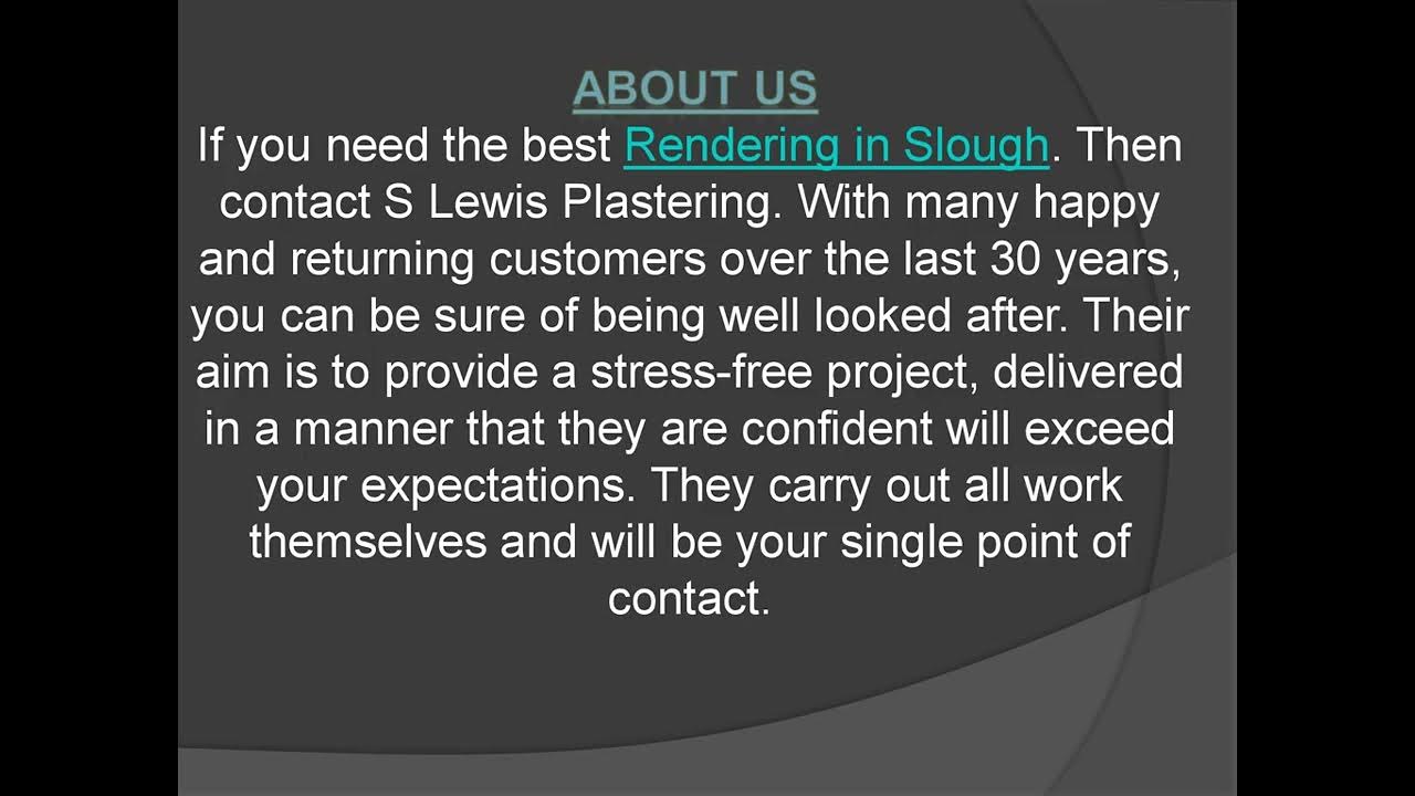 Find The Best Rendering In Slough YouTube find-the-best-rendering-in-slough-youtube