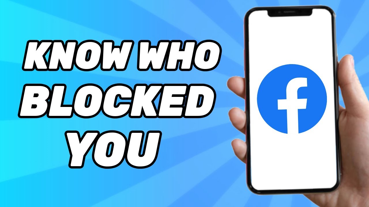 How to Know Who Blocked you on Facebook (2025) - YouTube