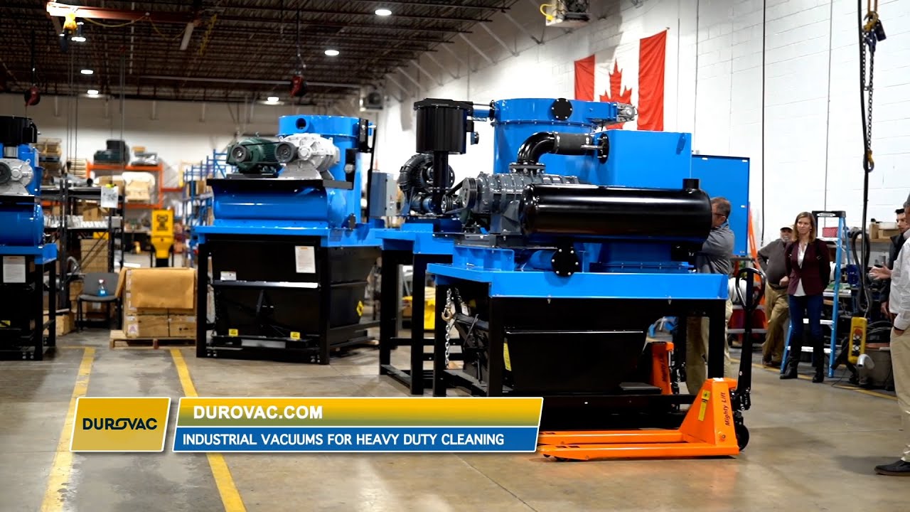 Durovac, Industrial vacuums for heavy duty cleaning. - YouTube