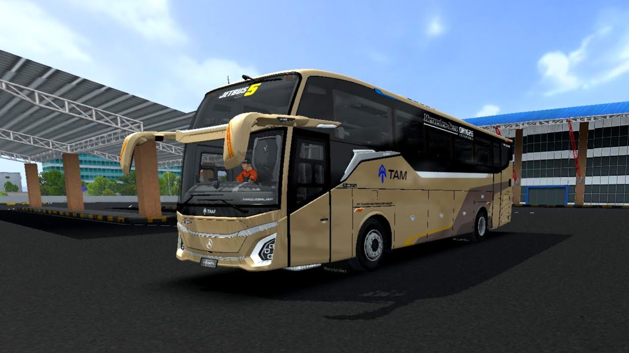 RILIS⁉️MOD BUSSID TERBARU JETBUS 5 MHD MERCY SUPER DETAIL // BUS ...