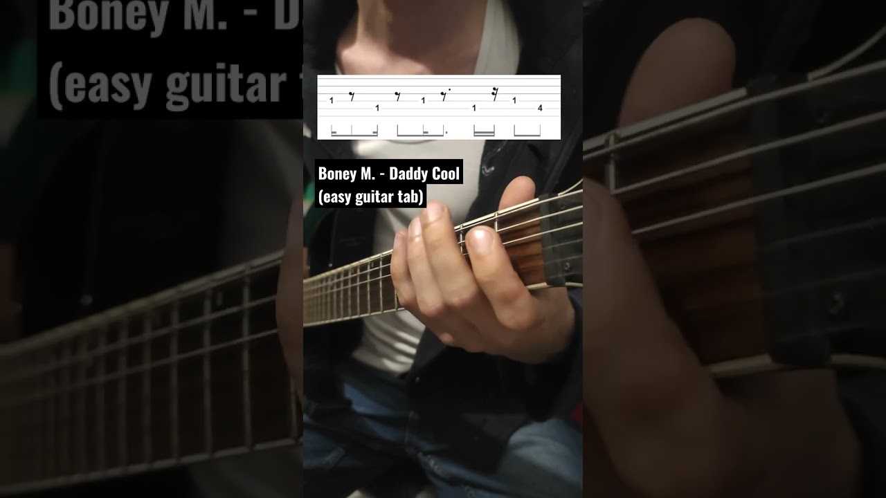 Easy guitar tab: Boney M. - Daddy Cool - YouTube