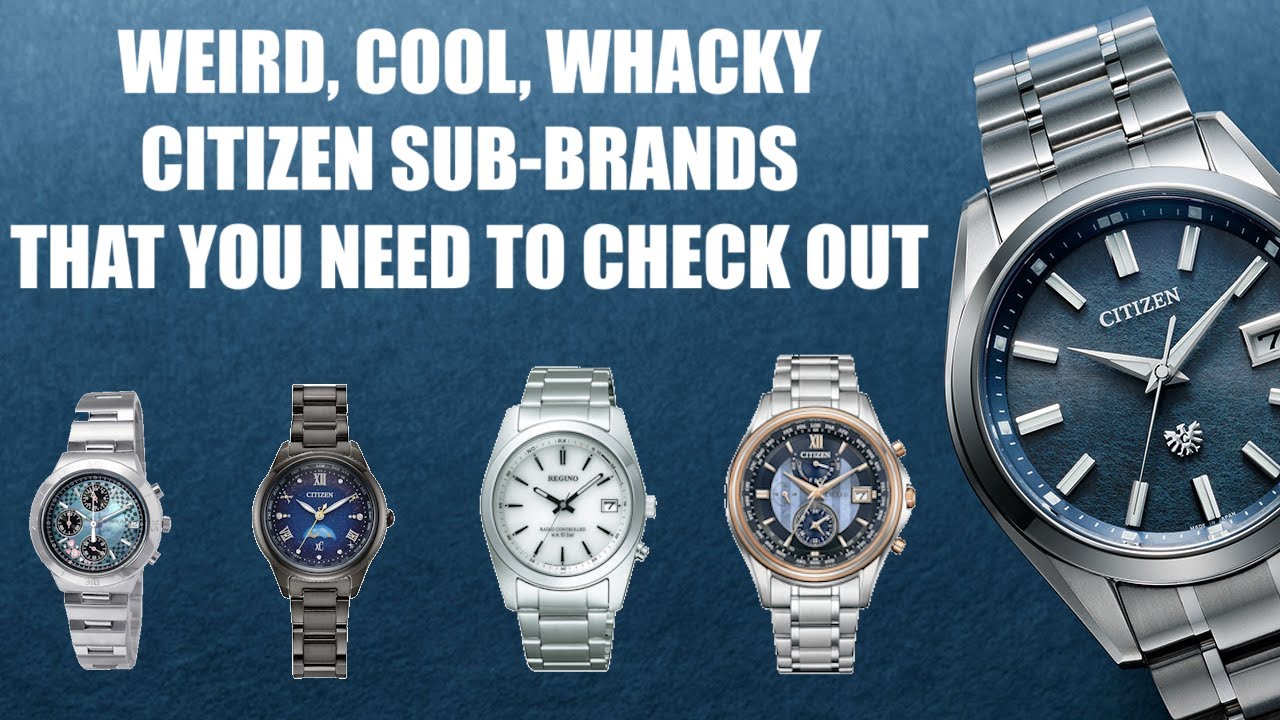 The Wonderful World of JDM Citizen SUB Brands - YouTube