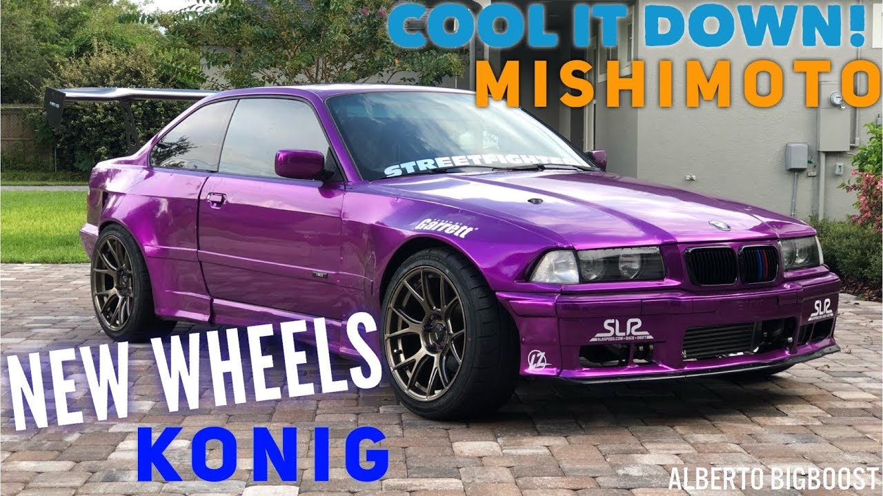 E36 RACE PREP NEW WHEELS AND COOLING UPGRADES! - YouTube