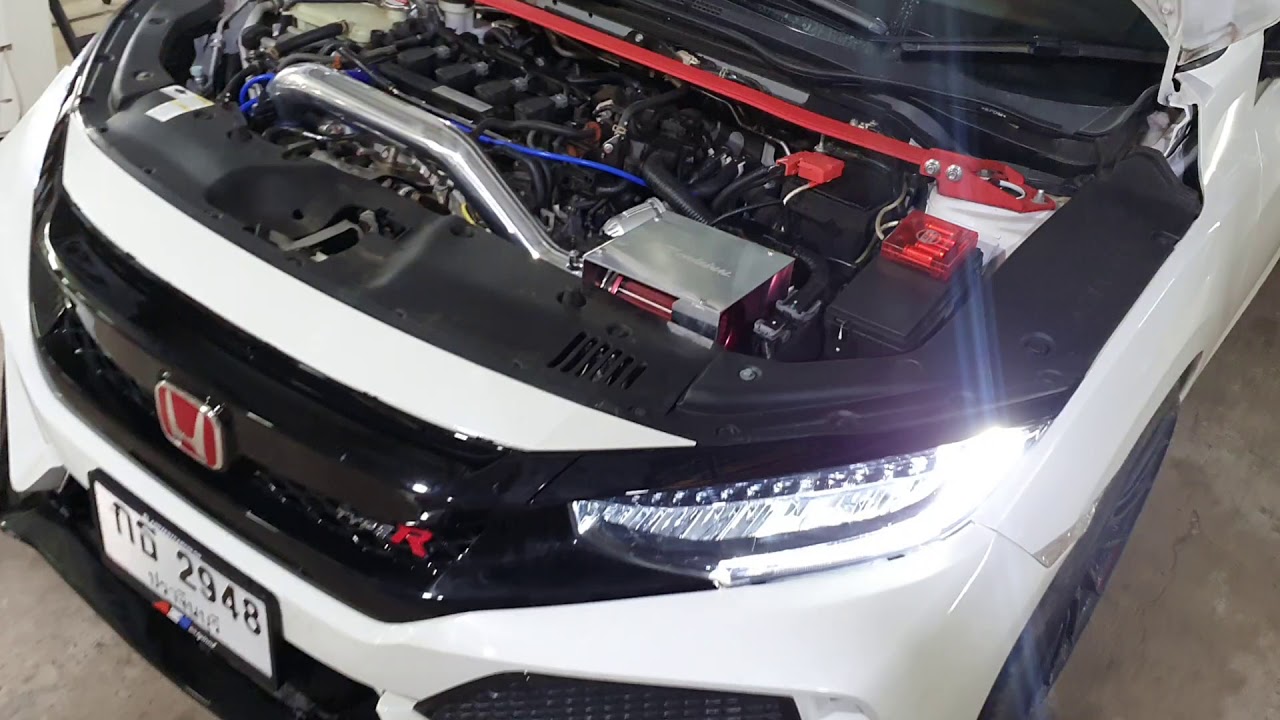 อินเตอร์คูลเลอร์+กรอง AZC - Civic FC 1.5 turbo [ FullHD ] - YouTube