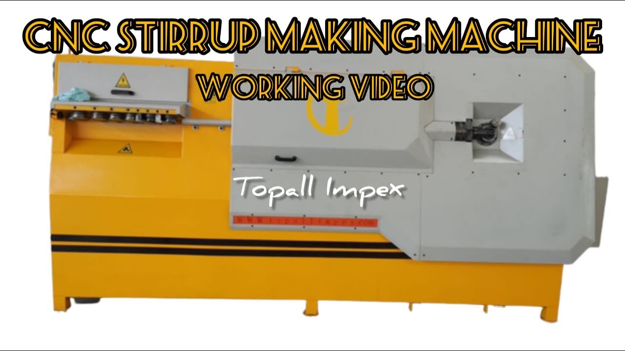 Ring Making Machine | CNC Fully Automatic Ring Maker | Stirrup Making ...