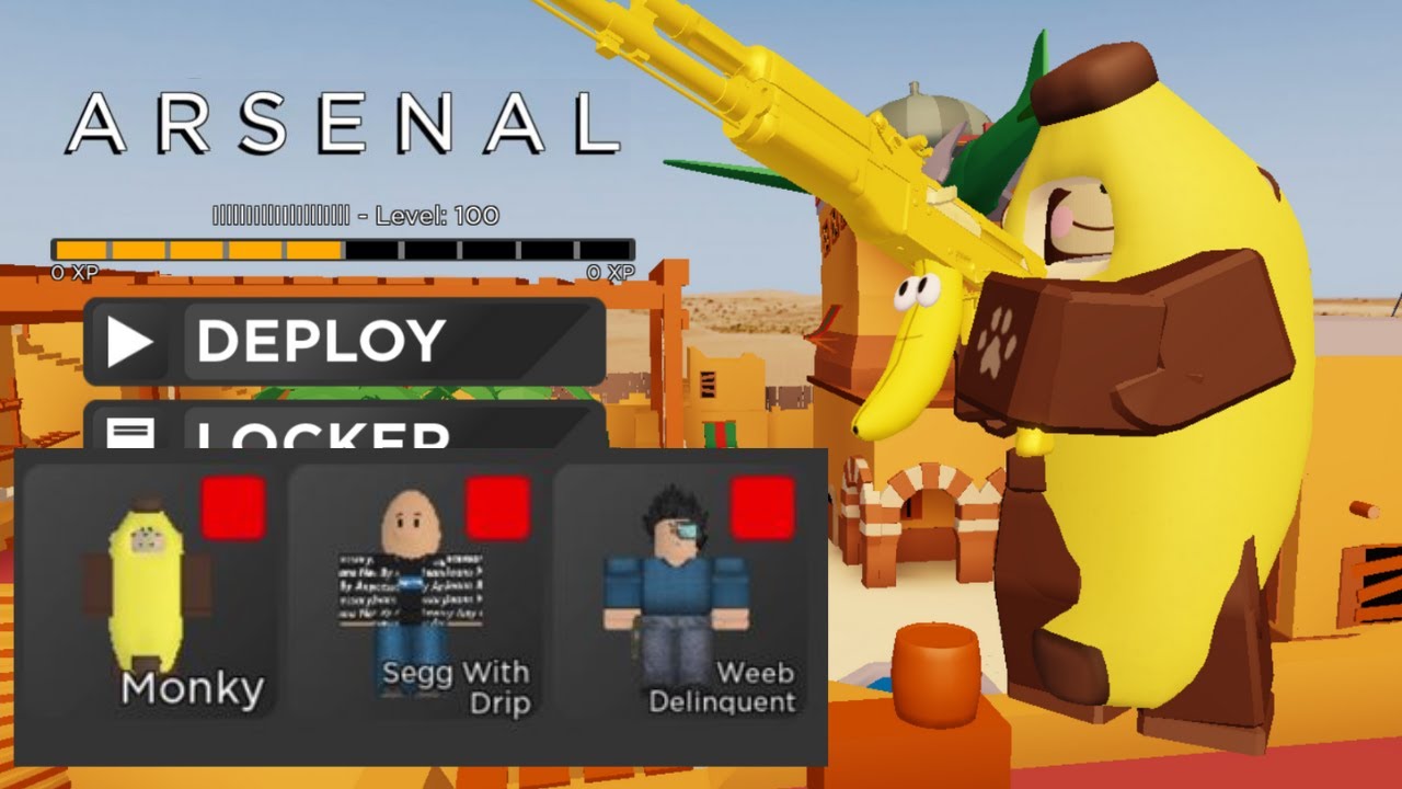 I got FREE Dev Skin in Arsenal! (Roblox Arsenal) - YouTube