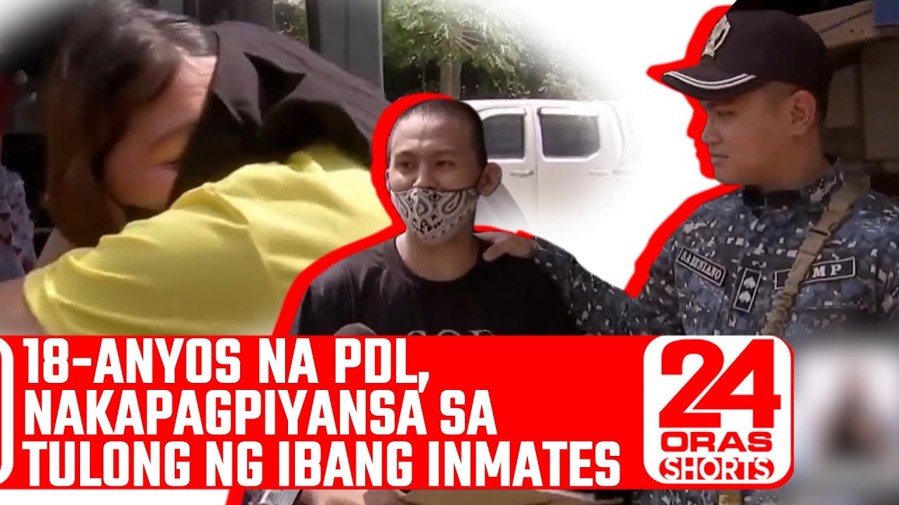 18-anyos na PDL, nakapagpiyansa sa tulong ng ibang inmates | 24 Oras ...