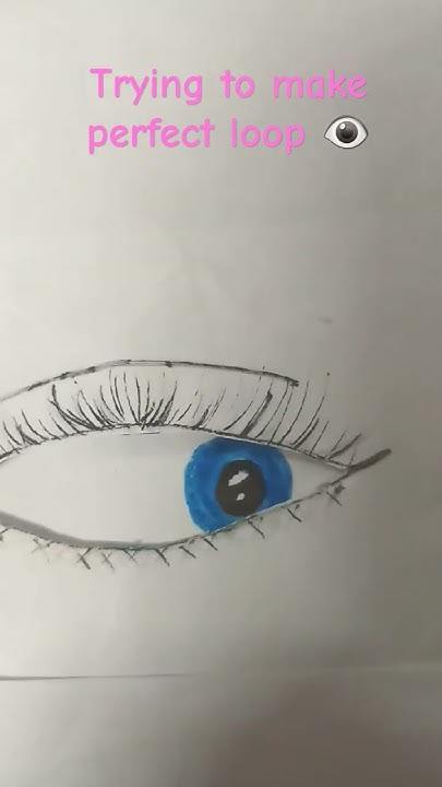 trying to make perfect loop #makeup #loop #funny #satisfyingloop #endlessloop - YouTube