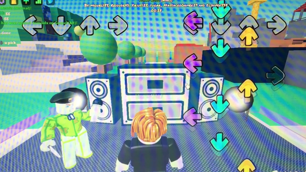 Fnf flippy on roblox ,,,funky friday,,, - YouTube