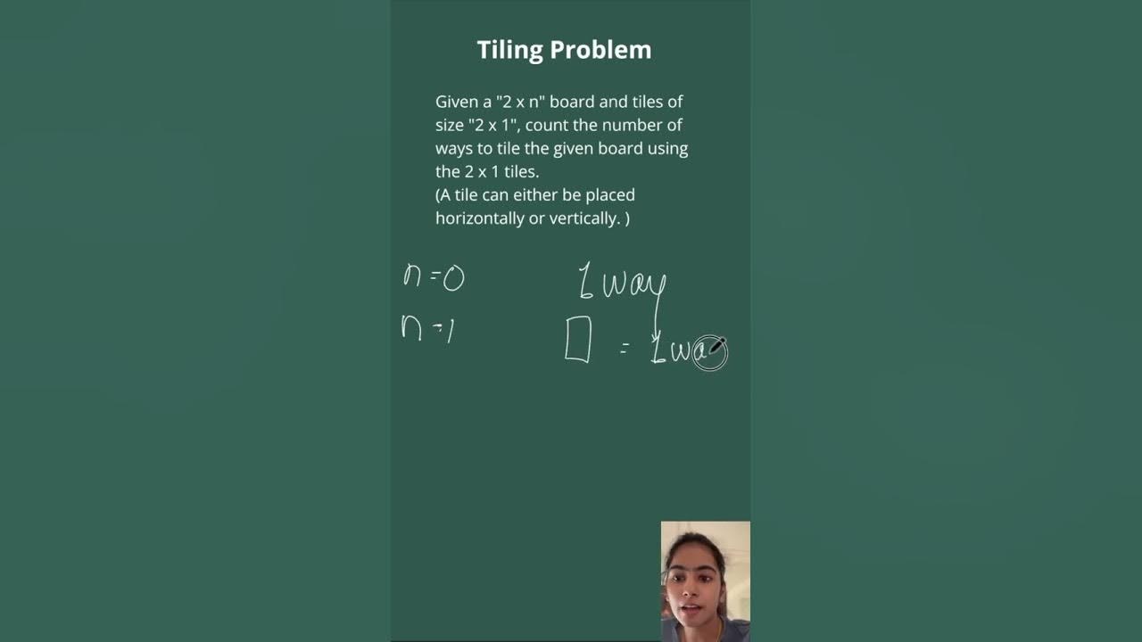 Day 5 : tiling problem #100daychallenge #dsachallenge - YouTube