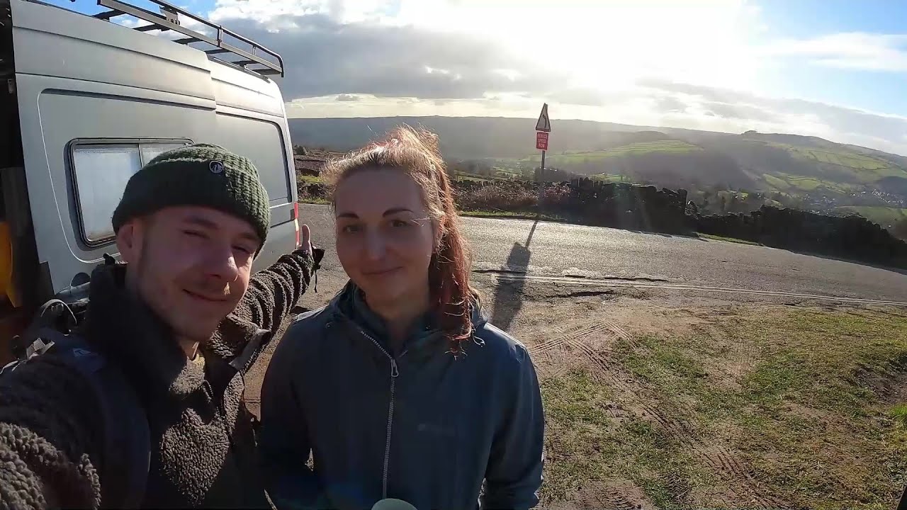 Curbar Edge PT-2 - First time trad climbing and leading! - YouTube