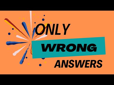 ONLY WRONG ANSWERS | CHALLENGE | MINDGAMES | BRAINTEASERS | DAILY ...