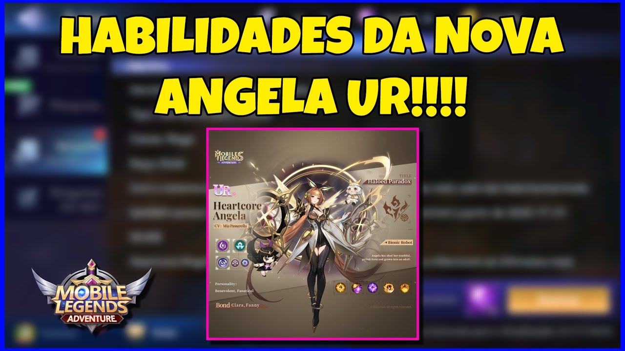 AS NOVAS HABILIDADES DA ANGELA UR, FRONTEIRA DAS NUVENS, EVENTO DE SKIN ...
