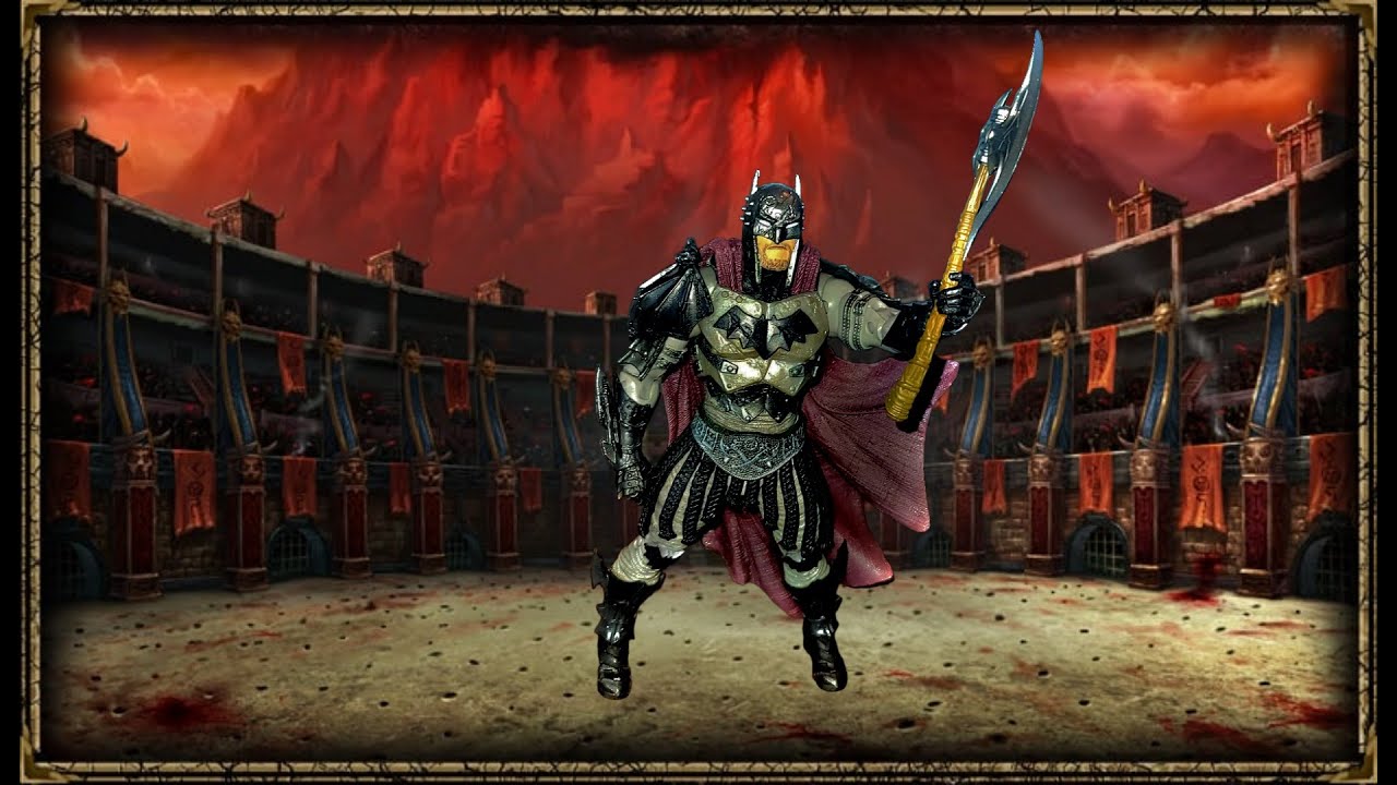 Mcfarlane DC Multiverse dark knights metal gladiator batman - YouTube