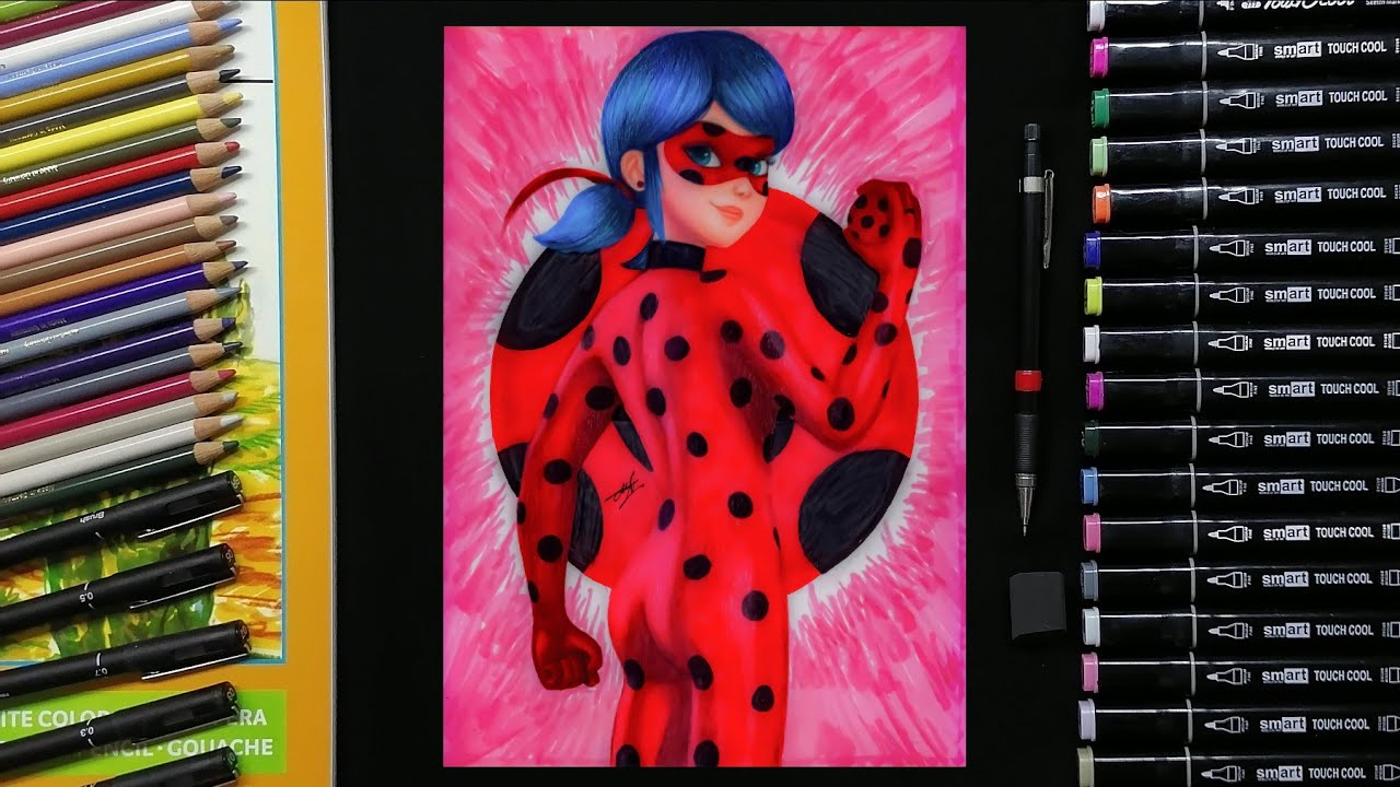 Drawing Ladybug ~ Marinette Dupain-Cheng | Miraculous: Tales Of Ladybug ...