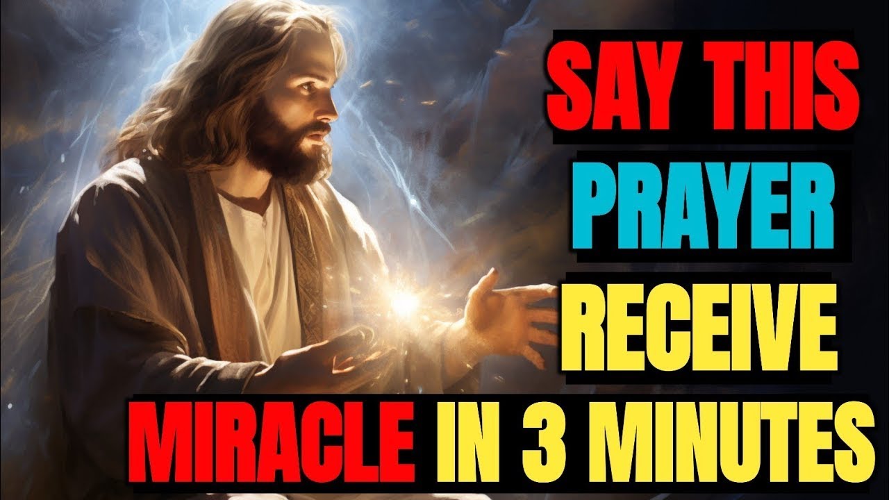 Jesus Prayer for blessing and miracles - YouTube