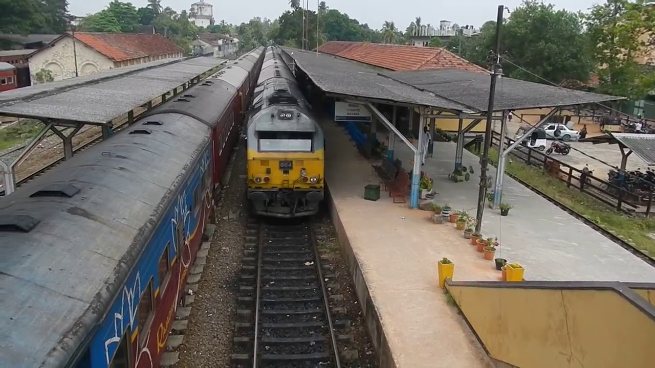Sri Lanka,ශ්‍රී ලංකා,Ceylon,Matara Railway Station,Train - YouTube