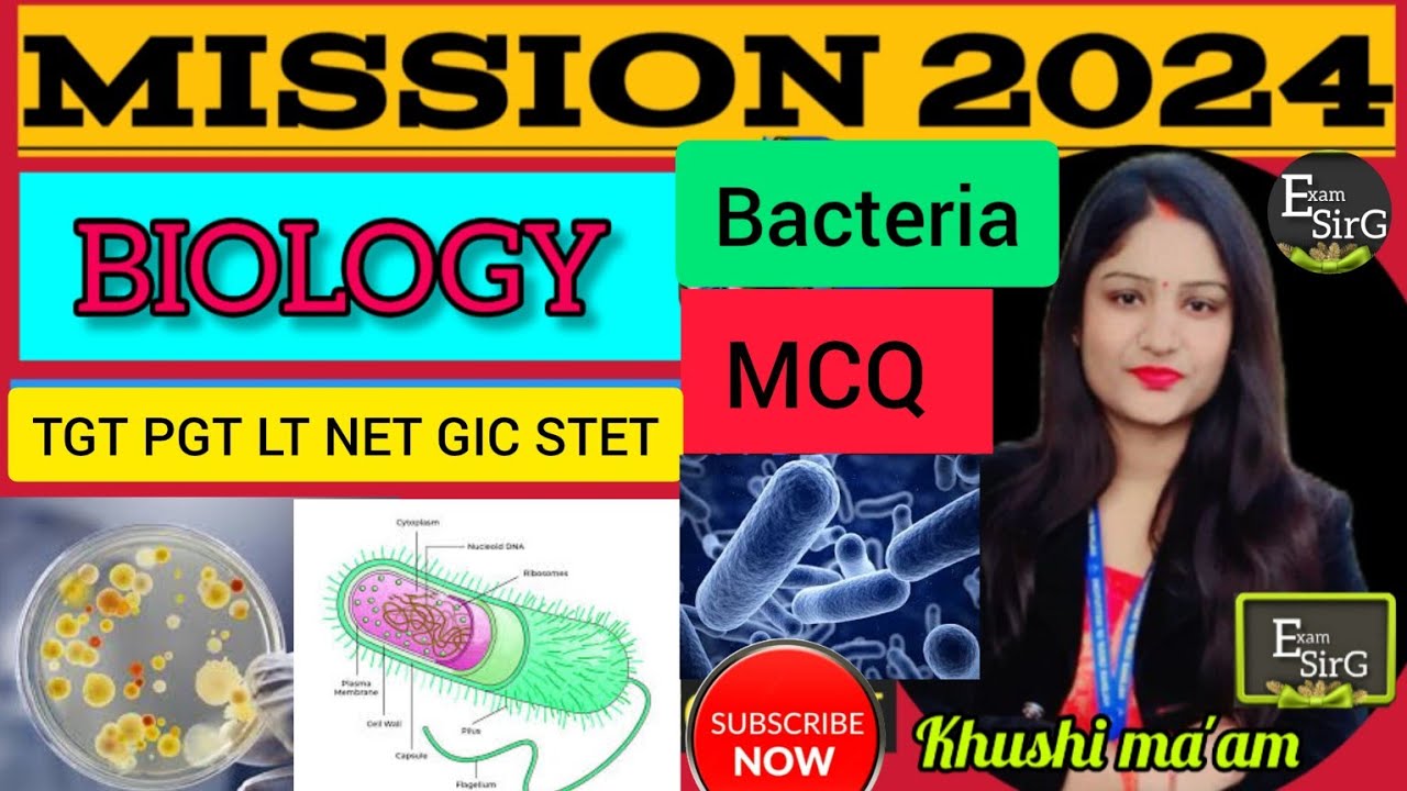 Bacteria MCQ | Bacteria questions answer | Question on Bacteria ...