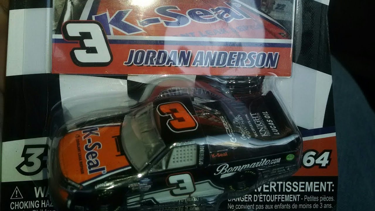 NASCAR diecast 2020 Jordan Anderson Daytona race version - YouTube
