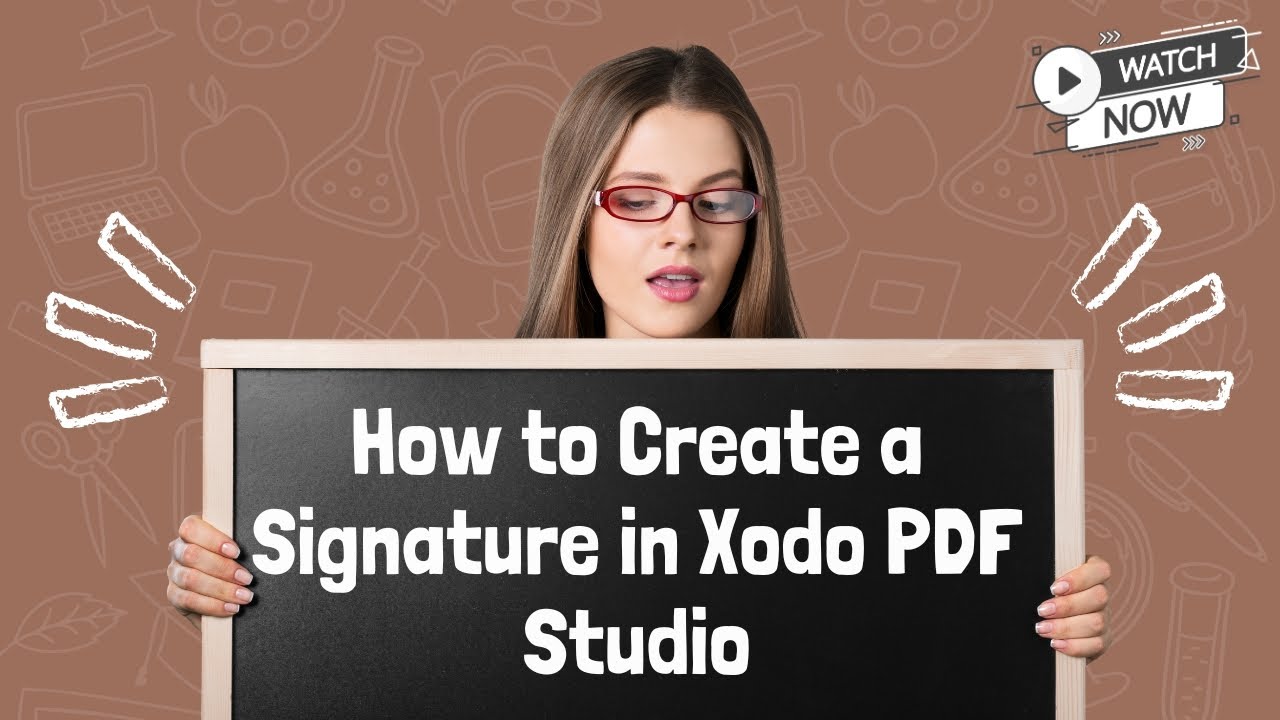 Sign PDFs Like a Pro: Xodo PDF Studio Signature Tutorial in Less Than 5 ...