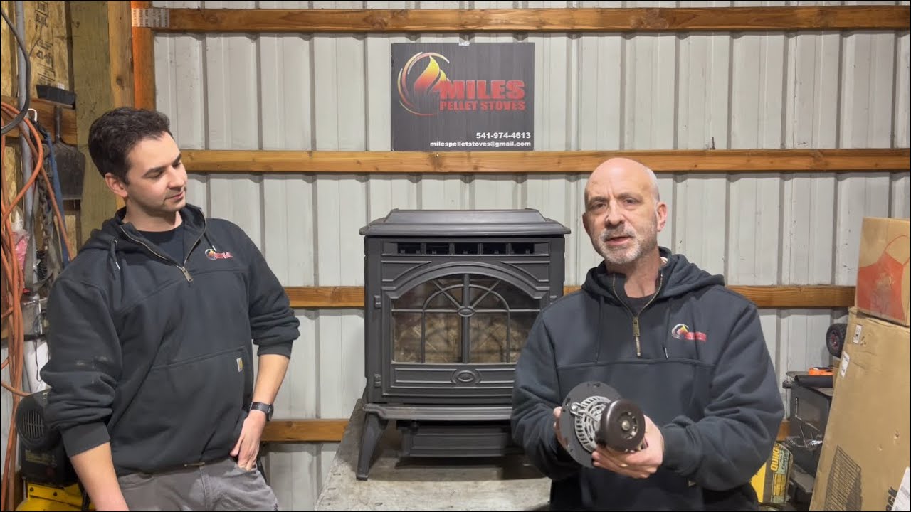 Quadra-Fire Castile Pellet Stove Exhaust Motor Combustion Fan In-Depth ...