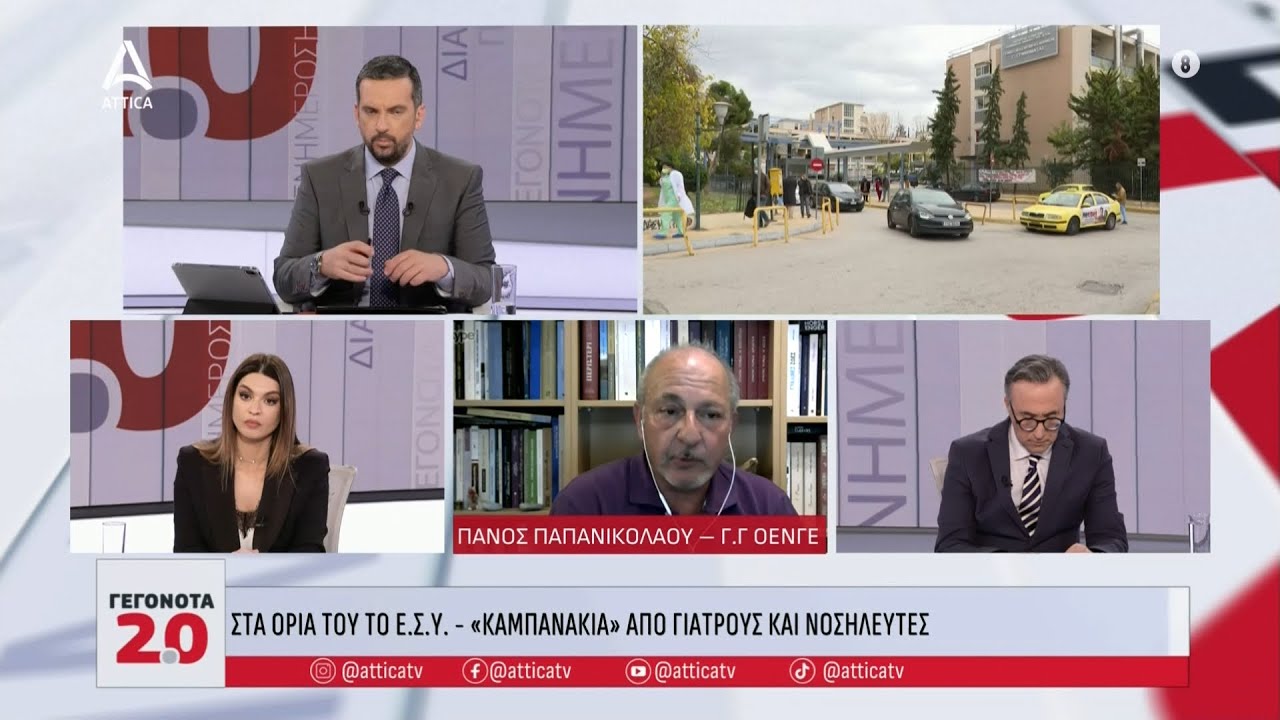 Καταγγελίες Π. Παπανικολάου & νοσηλευτών: "Να σταματήσει η κυβέρνηση να ...