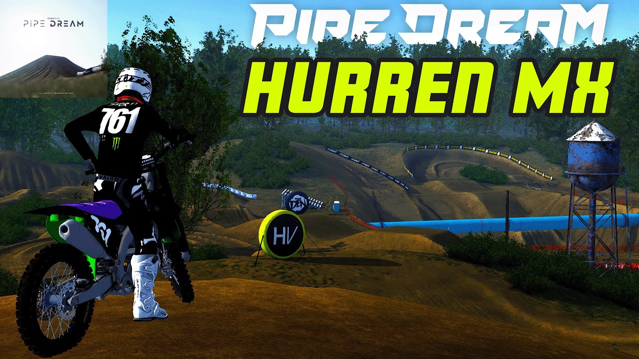 First ride on Pipe Dream by HurrenMX - MX Bikes - YouTube
