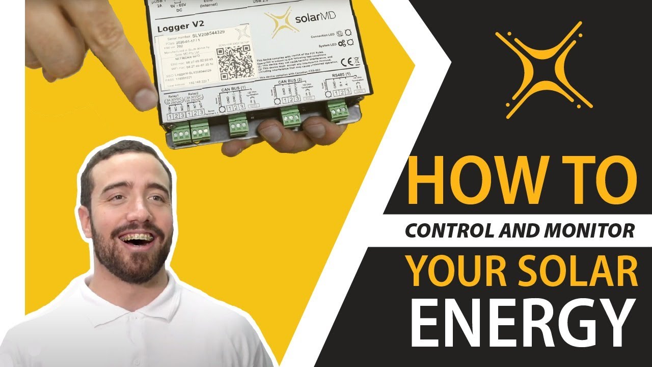 Solar MD LoggerV2 - 2020 updated version (QR code / registration) - YouTube