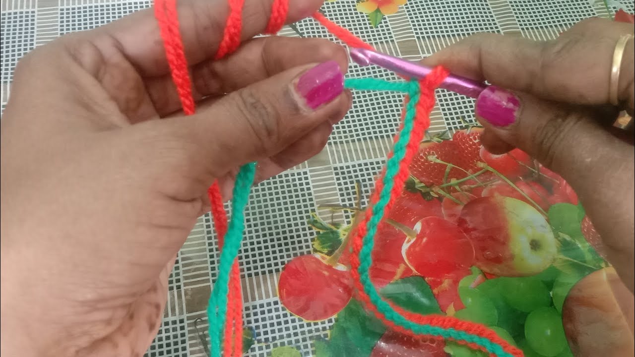 So Beautiful Very Easy Two Color Dori Design/ How To Make Two Color ...