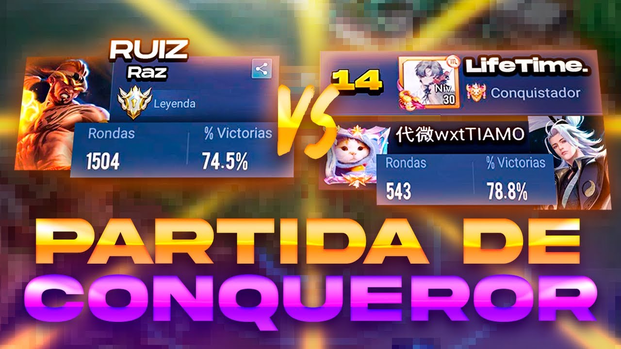 RAZ | PARTIDA DE CONQUEROR ~ Ruiz - Arena Of Valor | 傳說對決 | RoV | Liên ...