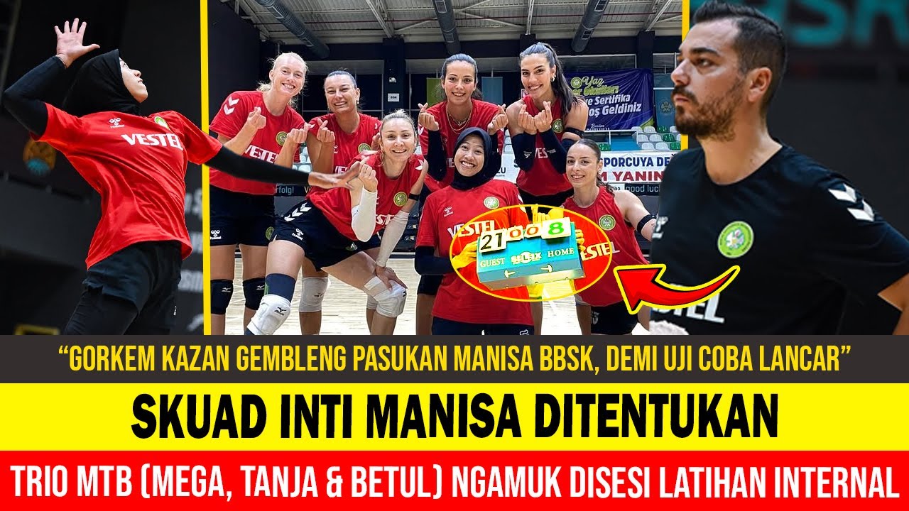 NGAMUK DISESI LATIHAN💥GORKEM KAZAN PATENKAN TRIO MTB (MEGAWATI, TANJA GROSSER & BETUL TASKIRAN ...