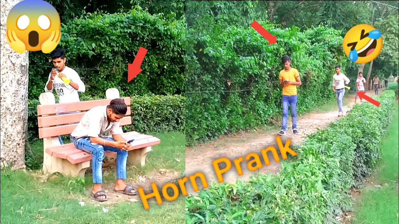 Fake Horn Prank | Best Horn Prank In 2022 | Awesome Reactions| # ...