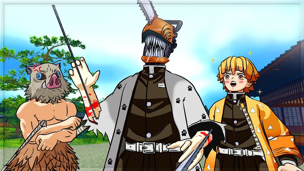 Denji the Chainsaw Slayer (Demon Slayer VR) - YouTube