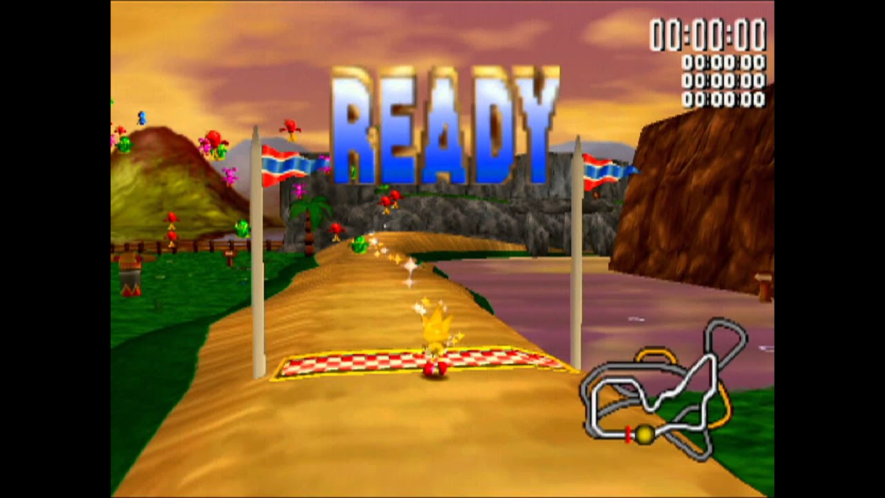 NEW capture card test - Sonic R (PS2) - YouTube