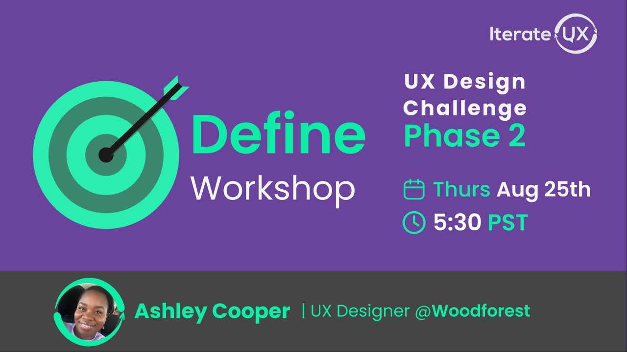 Define Workshop UX Design Challenge Phase 2 YouTube define-workshop-ux-design-challenge-phase-2-youtube