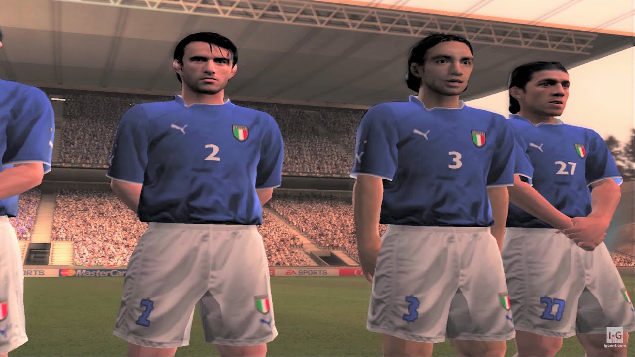 UEFA Euro 2004 - PS2 Gameplay (4K60fps) - YouTube
