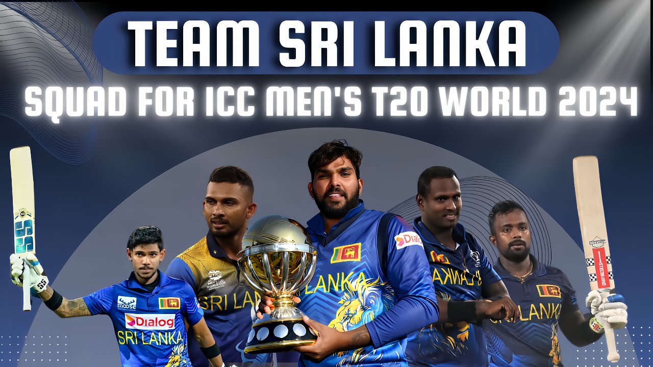 Team Sri Lanka | Squad For ICC Men's T20 World Cup 2024 | T20 World Cup ...
