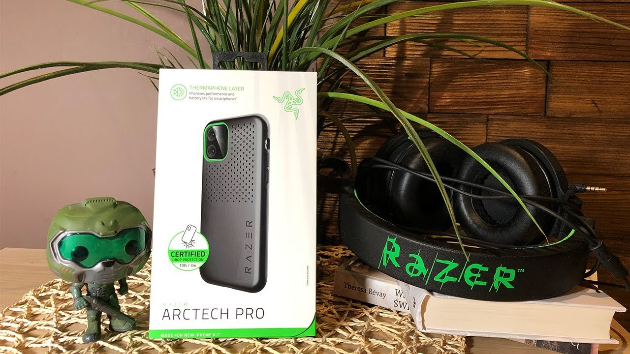 iPhone 11 - etui Razer Arctech PRO - UNBOXING PL - YouTube