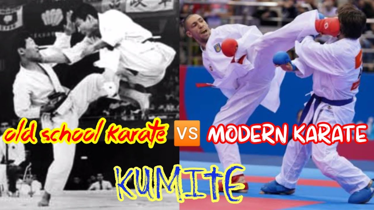 OLD SCHOOL KARATE VS MODERN KARATE | KUMITE - YouTube