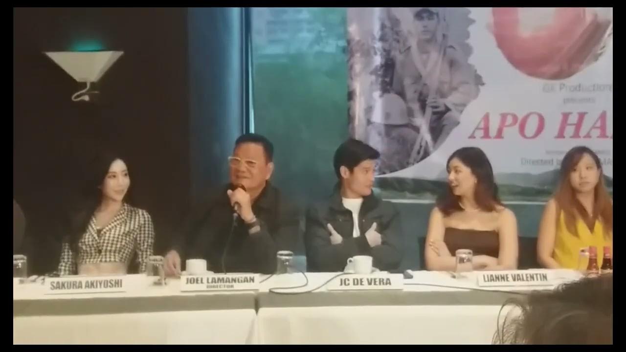 JC DE VERA AT SAKURA AKIYOSHI MAGTATAMBAL SA PELIKULANG "APO HAPON" - YouTube