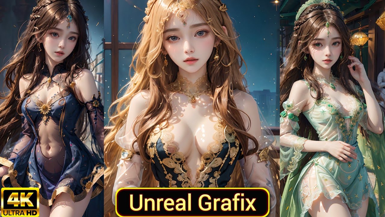 [Part 2] 4K Ai Lookbook Queen @UnrealGrafix - YouTube