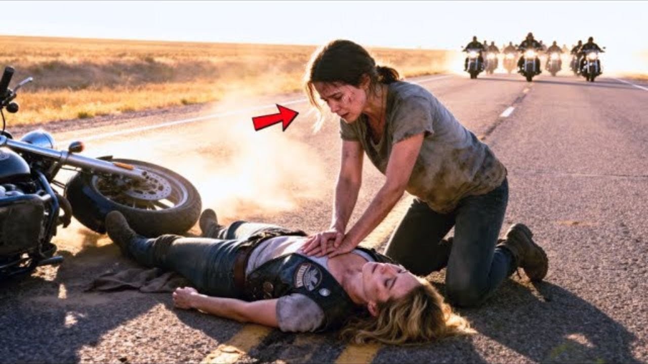 Single Mom Of Five Saved A Hells Angel Wife Who Was Injured, 538 Bikers ...