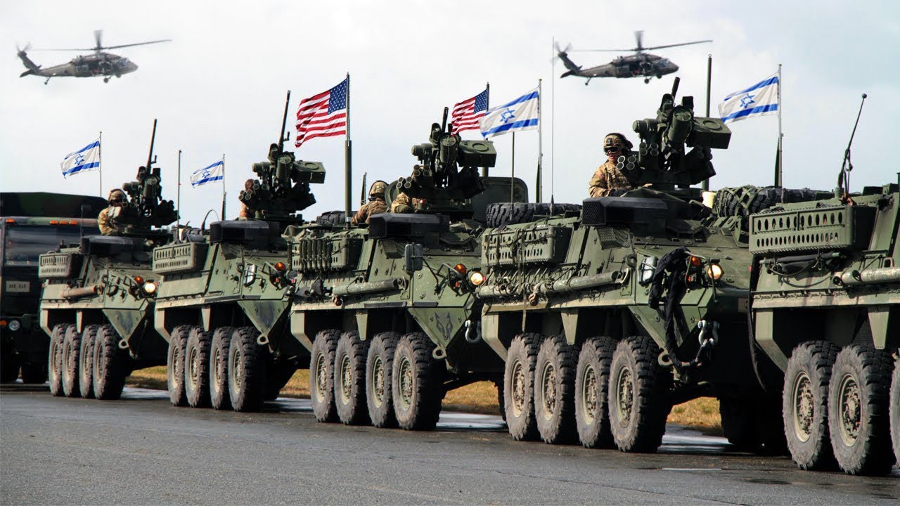 Thousands of US Troops Arrive in Israel & Combat Vehicles Deployed to ...