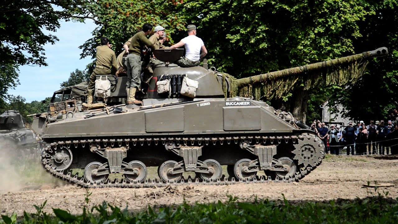 Firefly fleeing a Tiger in Normandy - YouTube
