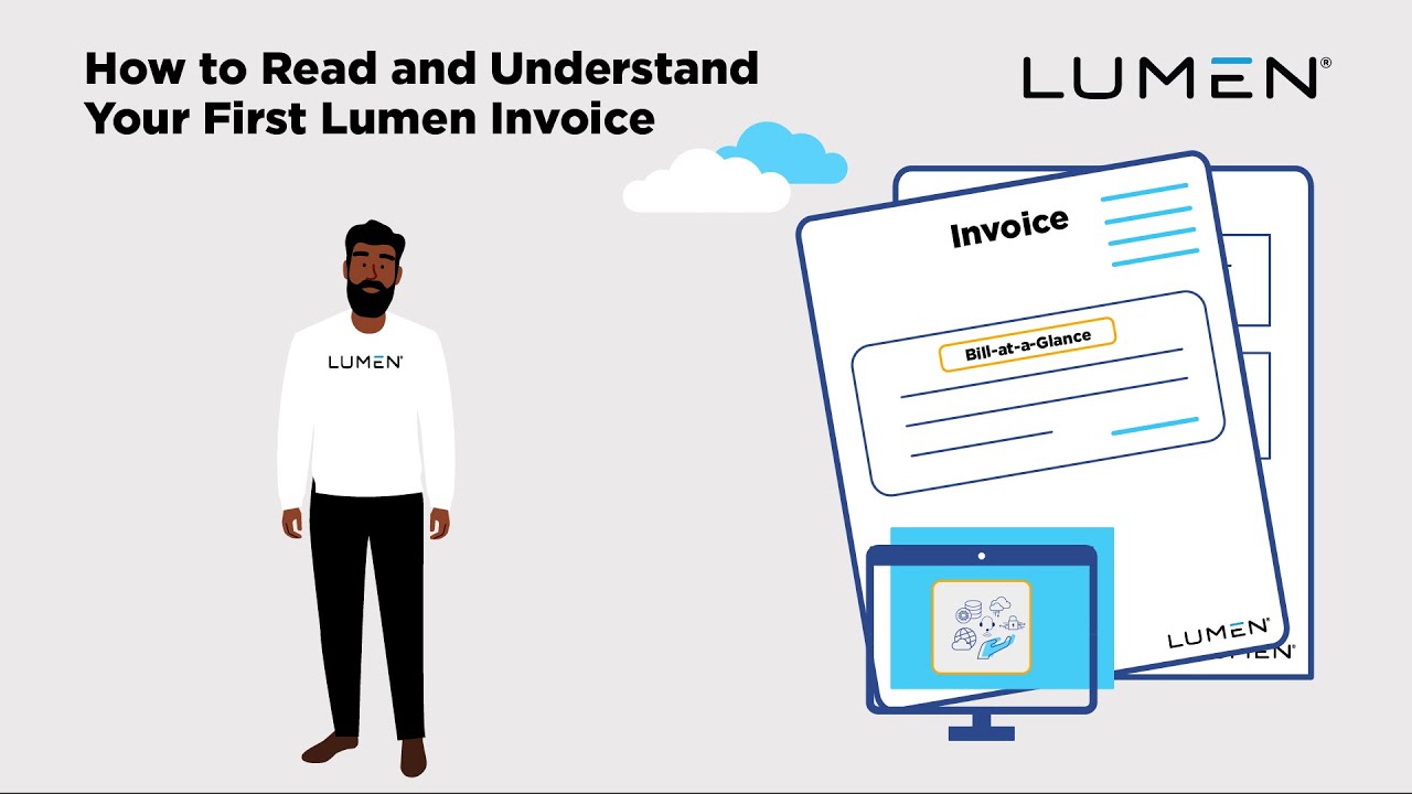 Lumen & You - How to Read and Understand Your First Lumen Invoice - YouTube