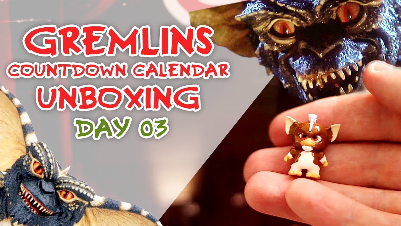 Gremlins Countdown Calendar Unboxing - Day 03 - YouTube