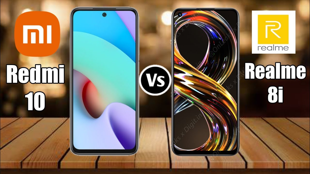 Redmi 10 Vs Realme 8i - YouTube