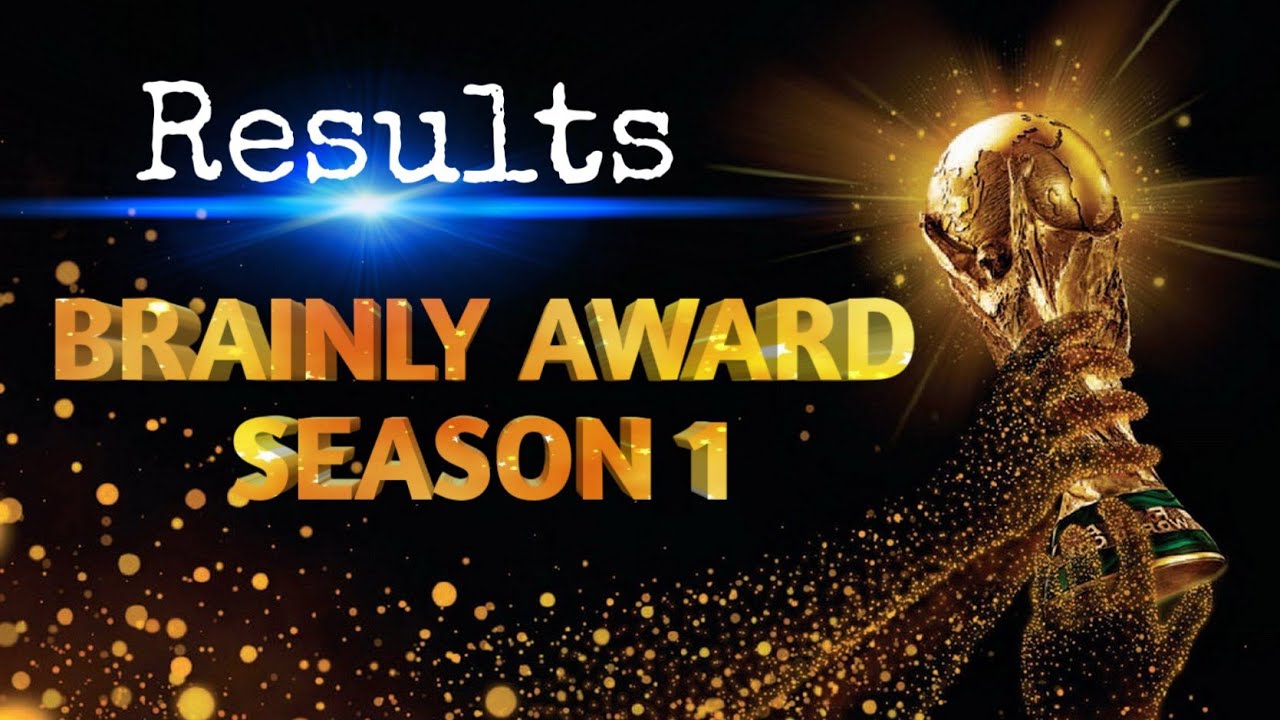 Brainly Award Season 1 || Award ceremony 😍 || by speechless mirror ...